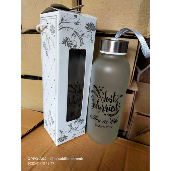 Jual botol doff sablon kemas box | Shopee Indonesia