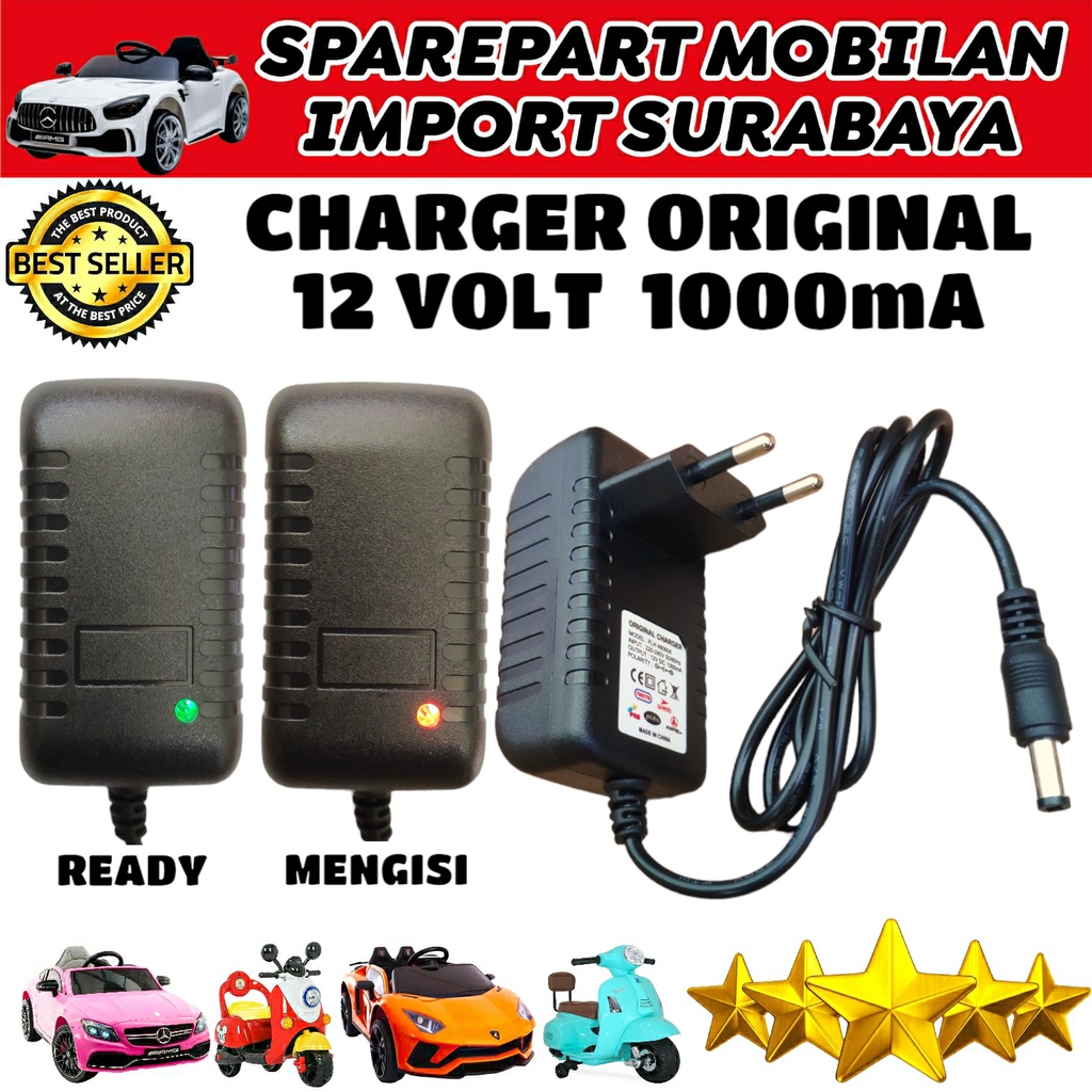 Jual ORIGINAL CHARGER PLIKO ADAPTOR MOBIL MAINAN AKI CHARGE MOBILAN ANAK MOTOR 6 VOLT AUTO CUT ...