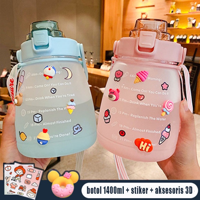 Jual botol minum anak / botol anak big belly / botol minum viral/ botol ...