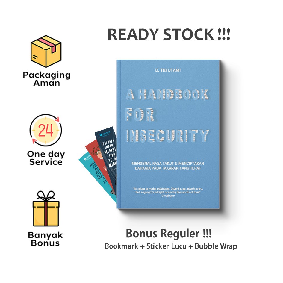 Jual Buku A Handbook For Insecurity (Penerbit Brilliant) | Shopee Indonesia