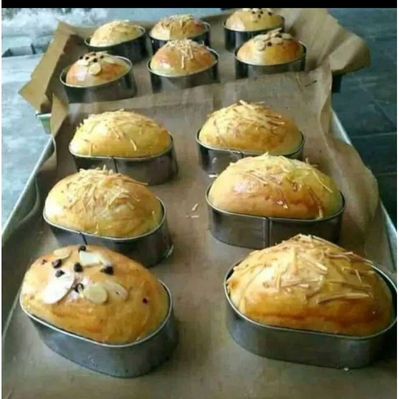 Jual Ring Roti Oval Ukuran 10x6x3cm Stainless | Shopee Indonesia