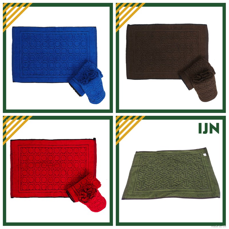 Jual Keset Handuk Polos Emboss Tebal Hotel Alas Kaki Kamar Mandi Grosir ...