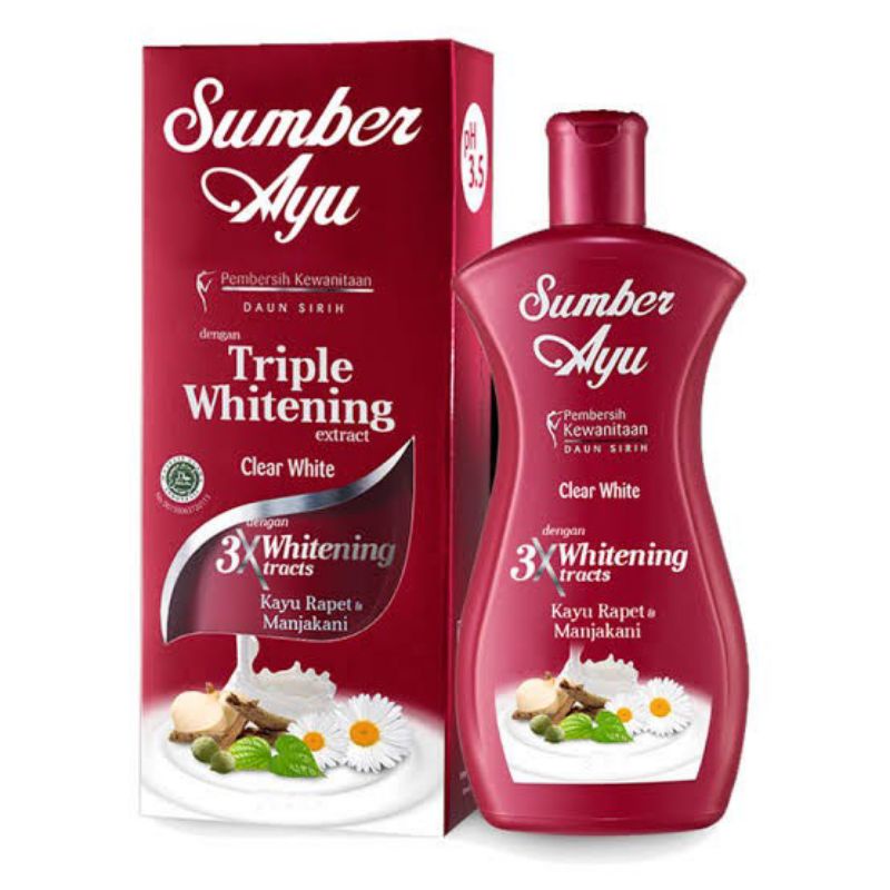 Jual Sumber Ayu Clear White Triple Whitening Extracts/Sumber Ayu Triple ...