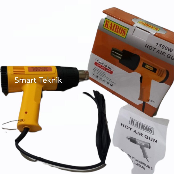 Jual MESIN HOT AIR GUN - HOT GUN - Heat gun merek KAIROS | Shopee Indonesia