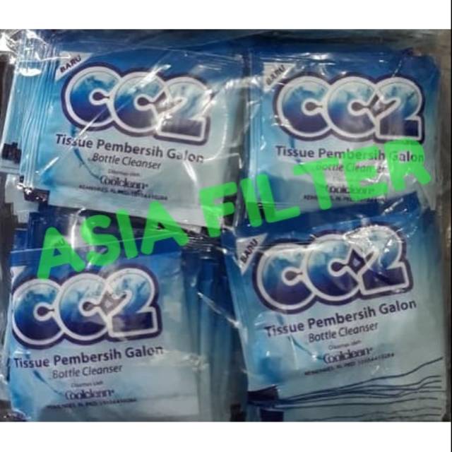 Jual Tissue pembersih galon merk CC2 / cool clean, tisu galon ...