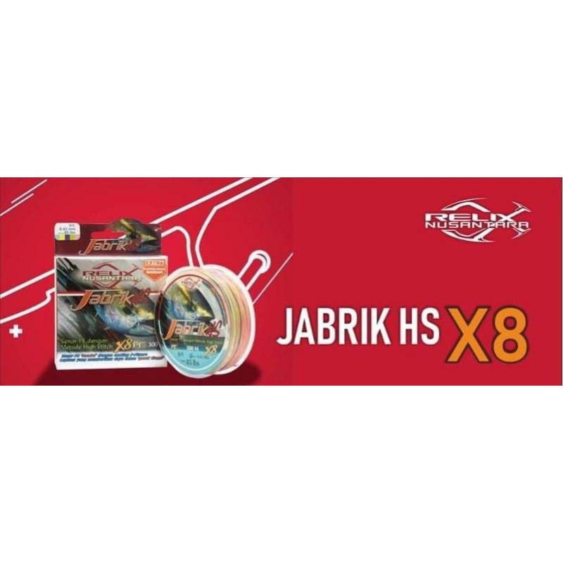Jual PE Relix Nusantara Jabrik HS X8 100m [Multicolour & Green Moss ...