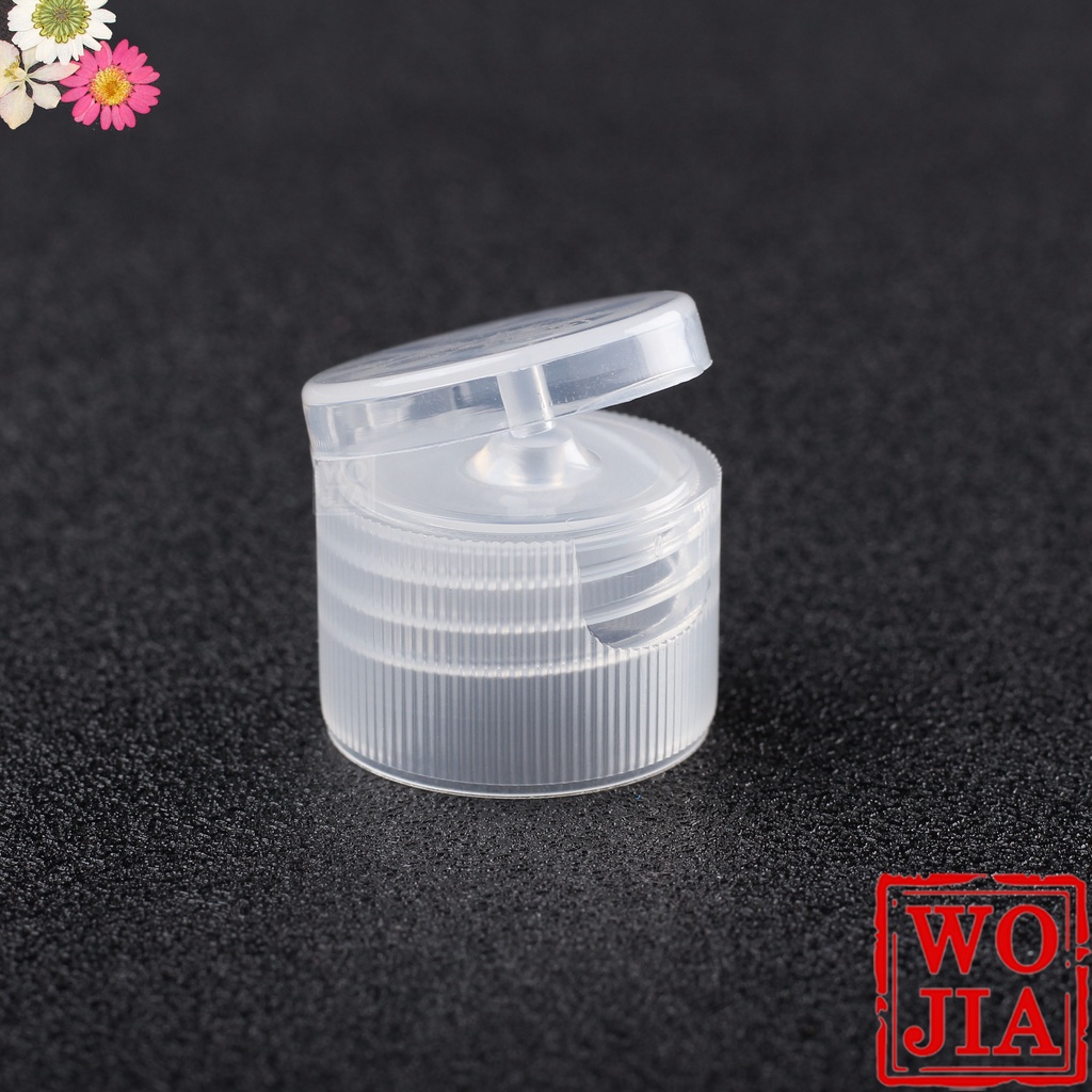 Jual Tutup Botol Fliptop Transparan Bening Natural Neck 24 | Shopee ...