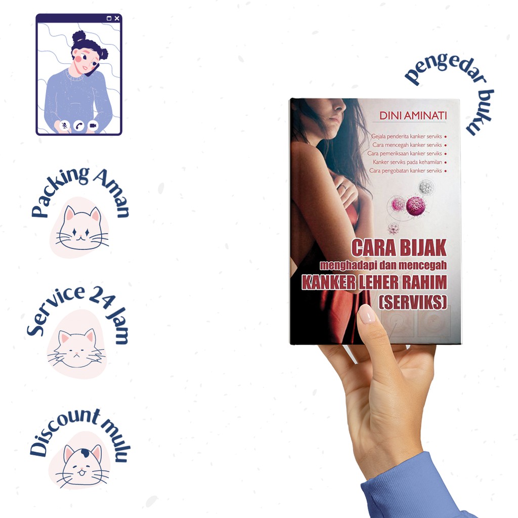 Jual 4.4 SALE - BUKU KANKER - MENGHADAPI DAN MENCEGAH KANKER LEHER ...