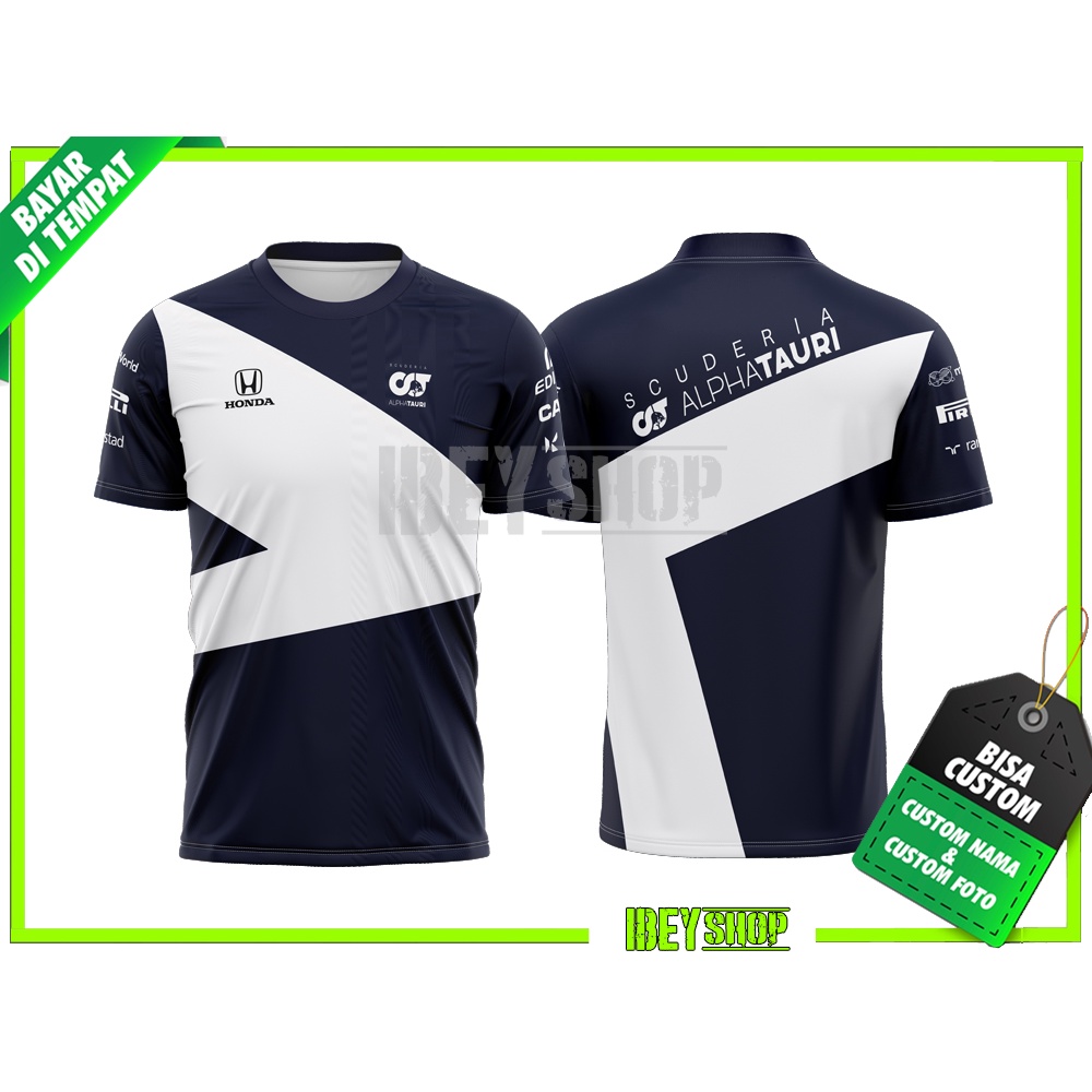 Jual BAJU JERSEY FORMULA ONE F1 Team Honda Scuderia Alphatauri 2021 ...
