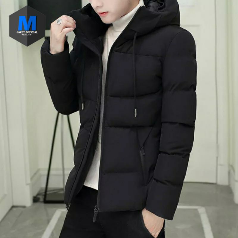 Jual Jaket winter pria / Jaket mantel pria tebal panjang /Jaket musim dingin pria long coat ...