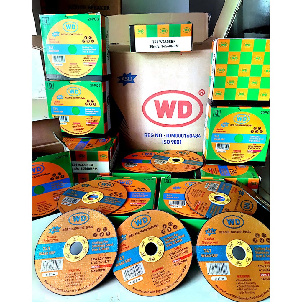 Jual cutting WD 4 inch harga 1 Box isi 20 pcs | Shopee Indonesia