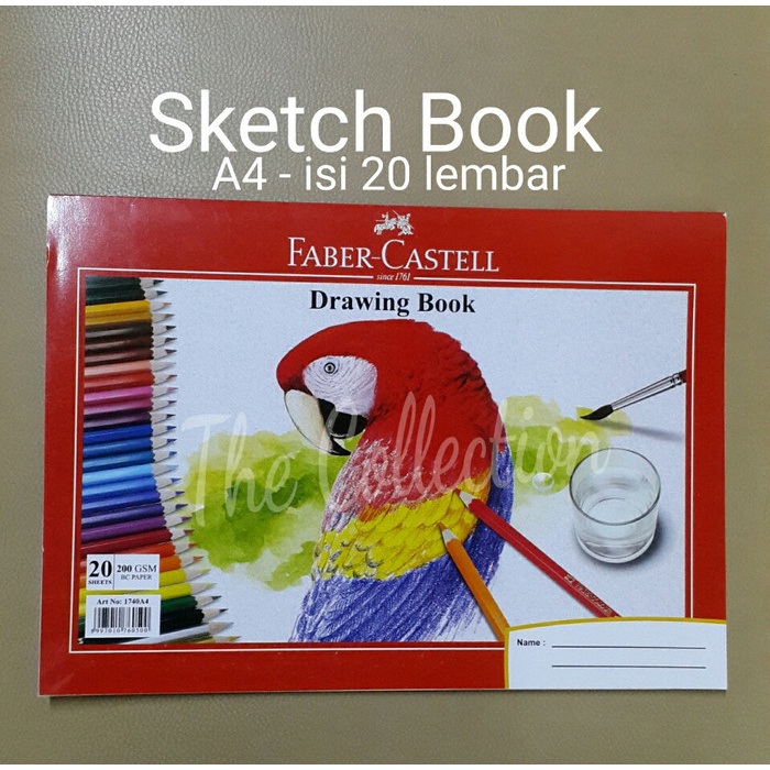 Jual Sketsagambar- Atk300Fc A4 20Lembar Faber Sketch Book Buku Gambar ...