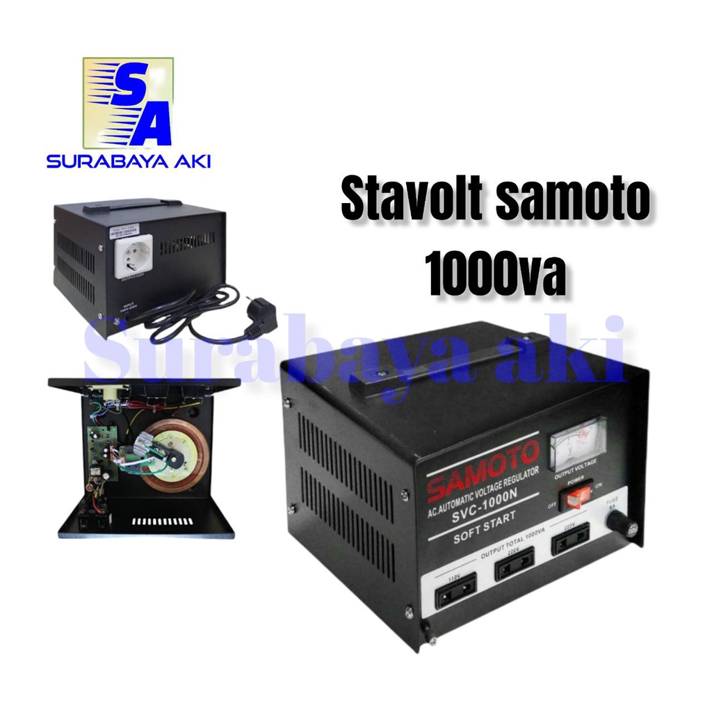 Jual Stabilizer SAMOTO 1000VA stavolt stabilizer stavol samoto 1kva ...