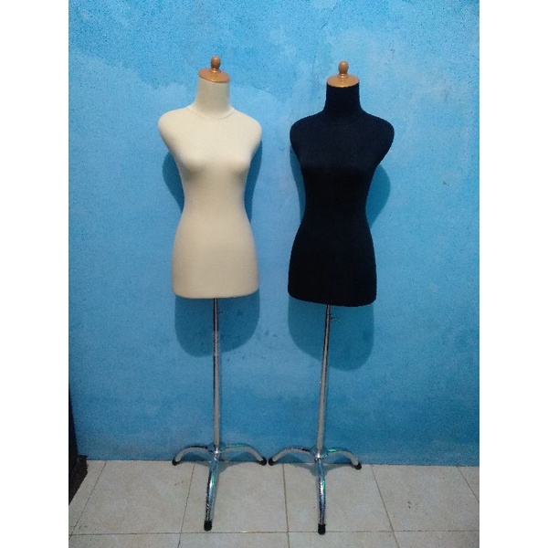 Jual Manekin lapis kain/dressmaker + penyangga | Shopee Indonesia