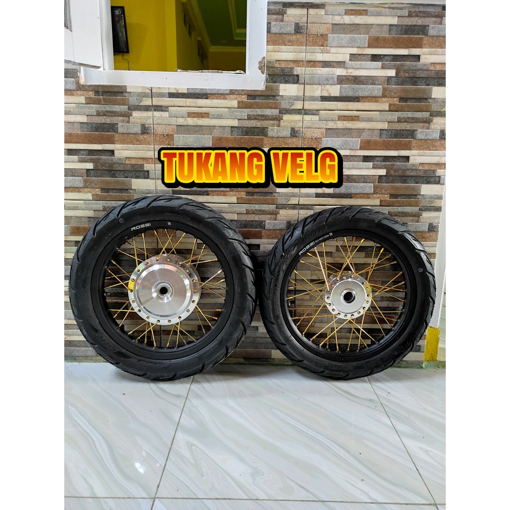 Jual Velg Jari Jari Ring 14 Matic Beat Vario Scoopy Genio Spacy Dll Set ...