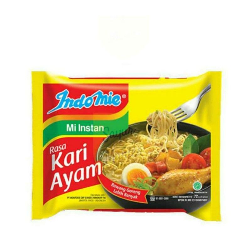 Jual Indomie Kari Ayam Kemasan 75 Gram | Shopee Indonesia