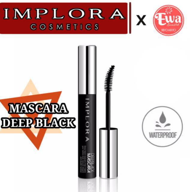 Jual IMPLORA - MASKARA DEEP BLACK ORIGINAL Ewalook | Shopee Indonesia