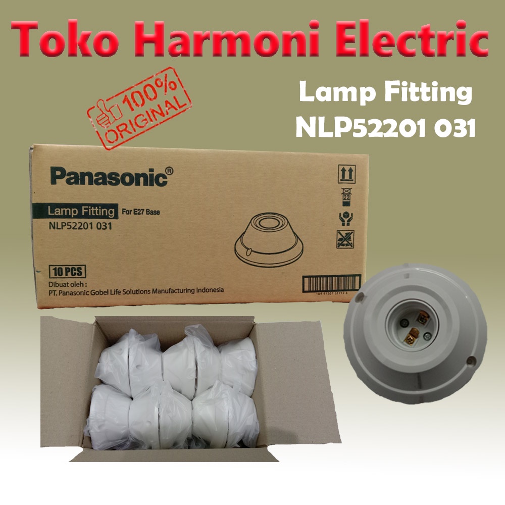 Jual FITTING PLAFON BULAT PANASONIC NLP52201 031 | Shopee Indonesia