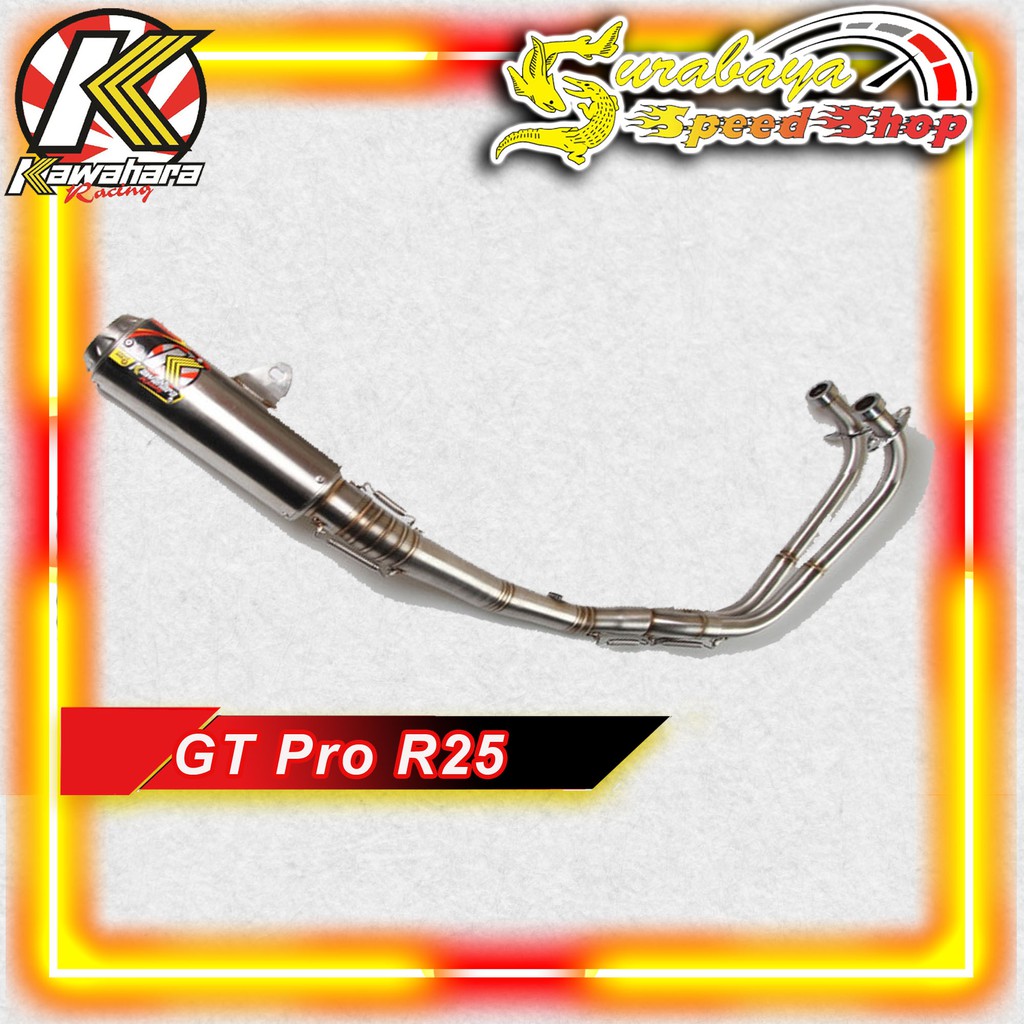 Jual Kawahara Knalpot Yamaha R25 GT PRO R25 Original | Shopee Indonesia
