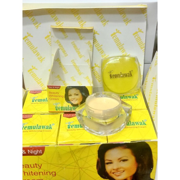Jual (12pc)TEMULAWAK BEAUTY POT KACA Halal | Shopee Indonesia