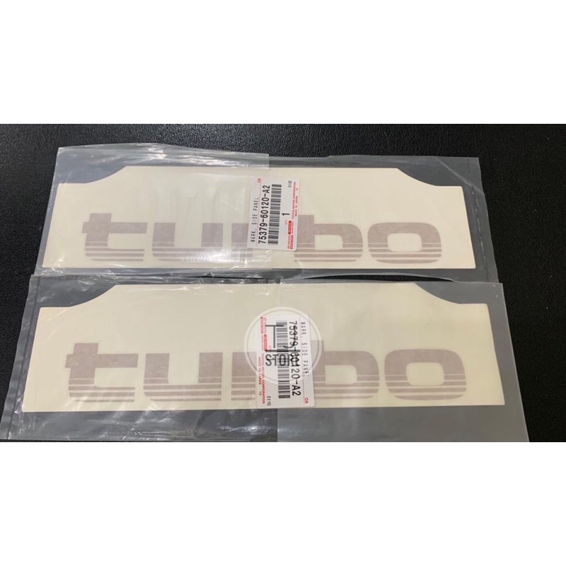 Jual Sticker TURBO Toyota Land Cruiser VX 100 | Shopee Indonesia