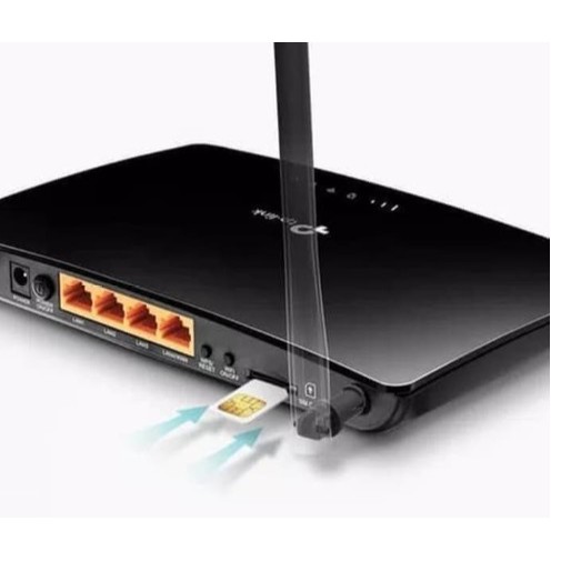 Jual Router TpLink Tp Link MR6400 MR 6400 Simcard sim 4G LTE Router ...