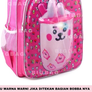 Jual ☺ RTM - Tas Ransel Anak Perempuan Karakter BOBA - RANSEL BOBA LED - RANSEL BOBBA - TAS BOBA ...