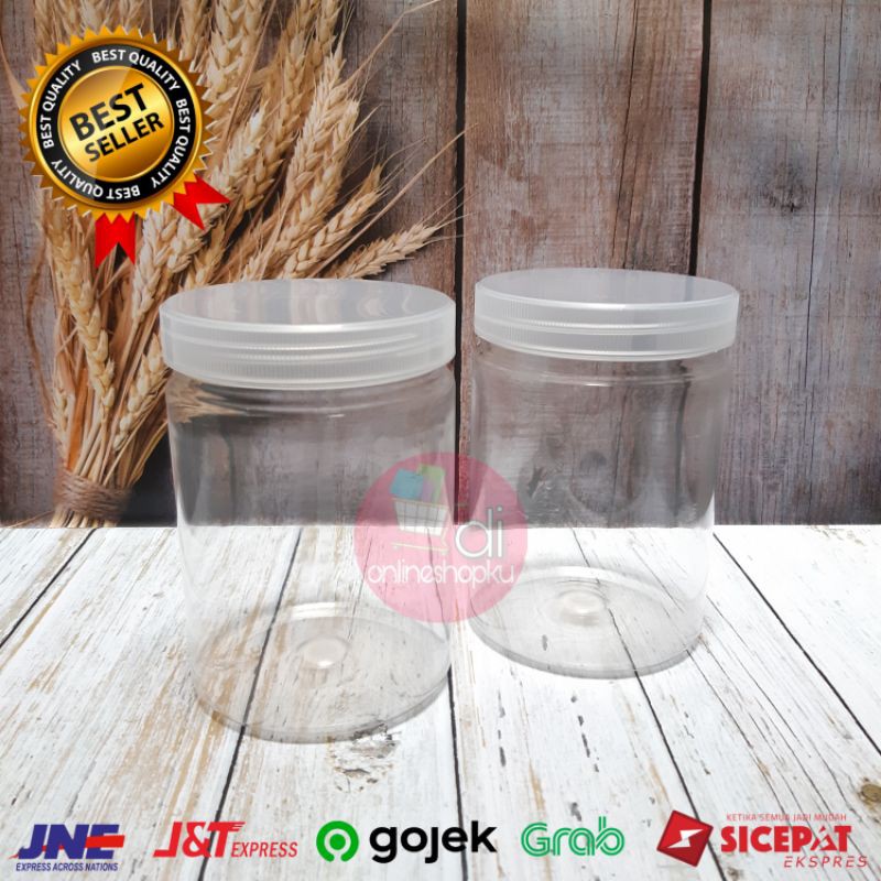 Jual Toples Tabung 800 ml / Toples plastik 800ml Toples cylinder 800ml ...
