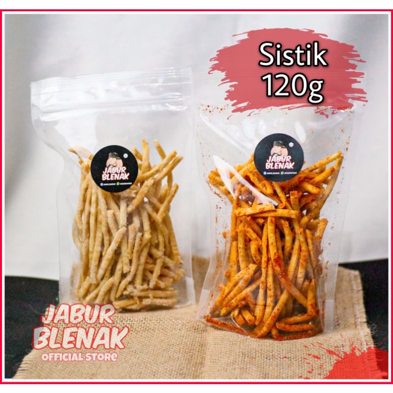 Jual Sistik Bawang 120g Jajanan murah gurih makanan ringan | Shopee ...