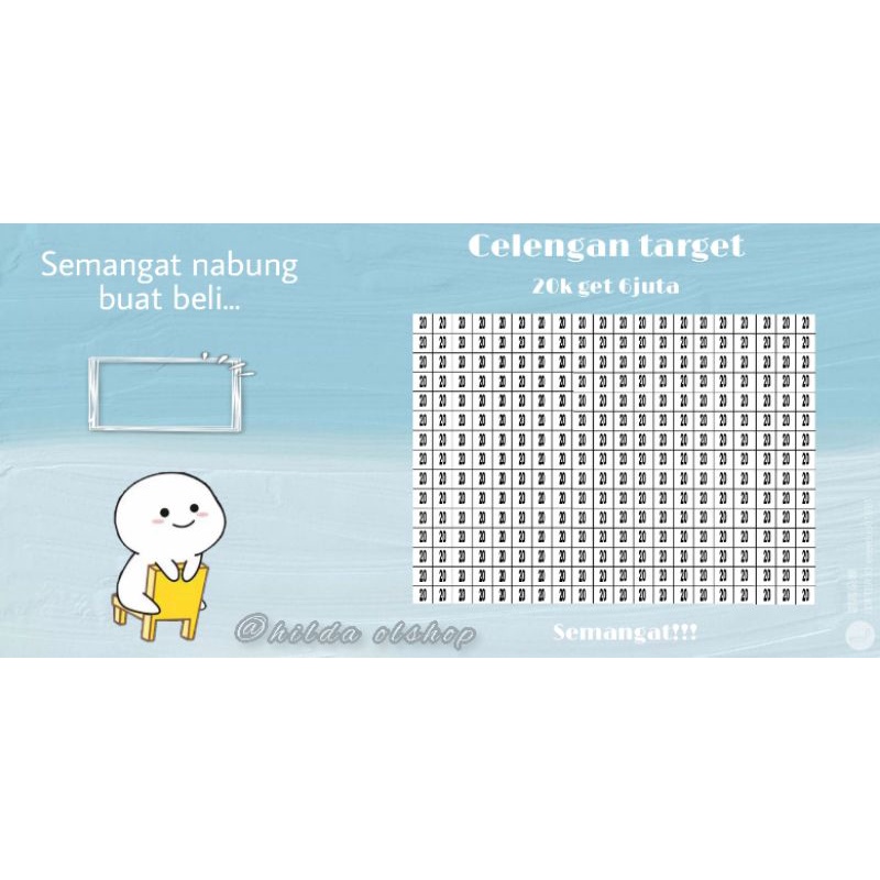 Jual Celengan Traget || Celengan viral | celengan target murah ...