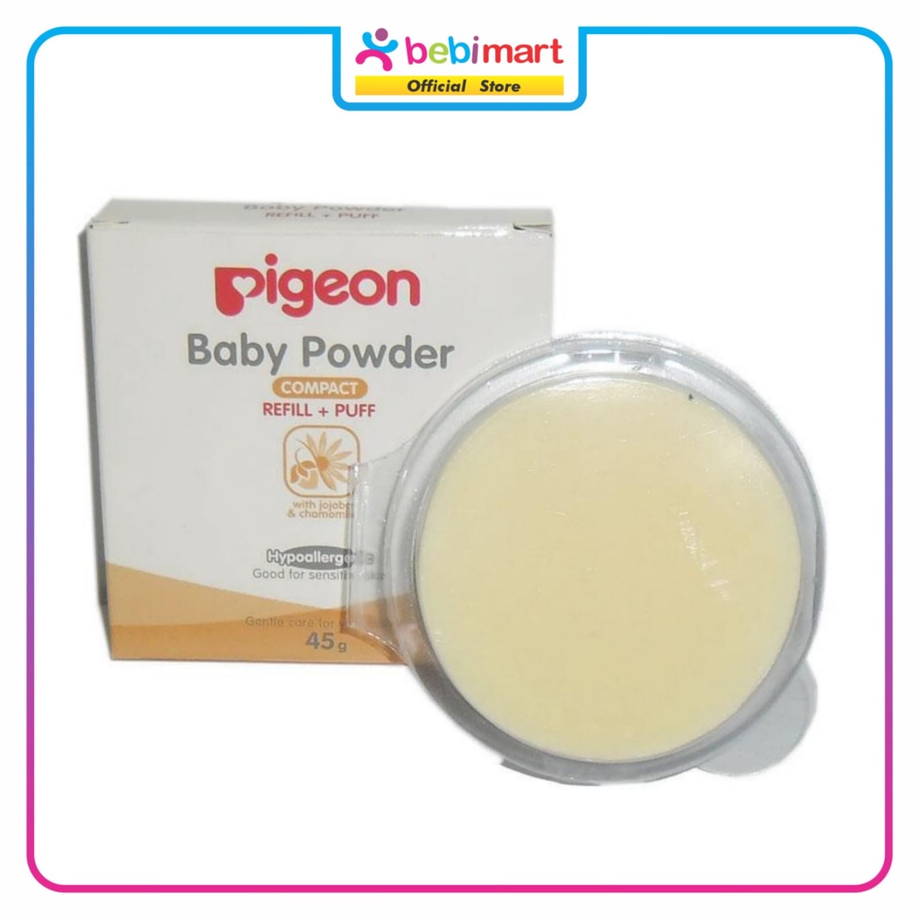 Jual Pigeon Compact Powder Refill Bedak Padat Bayi | Shopee Indonesia