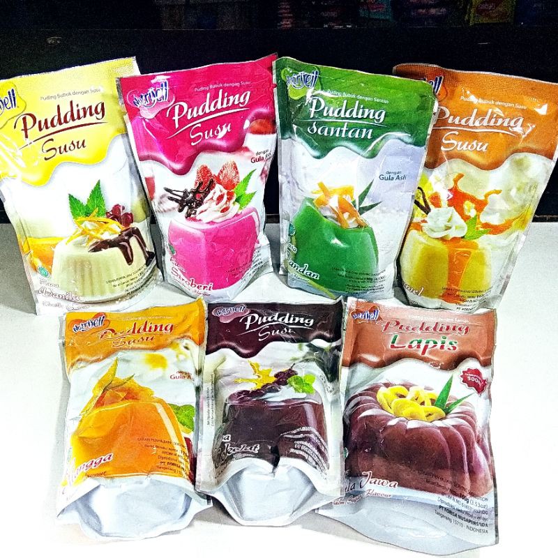 Jual Nutrijell Pudding Susu (aneka rasa) | Shopee Indonesia