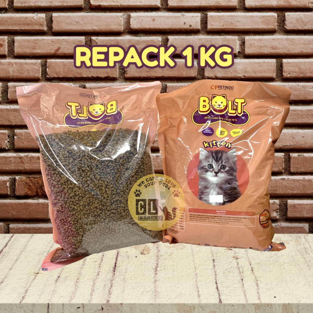 Jual BOLT Kitten 1 kg (repack) | Shopee Indonesia
