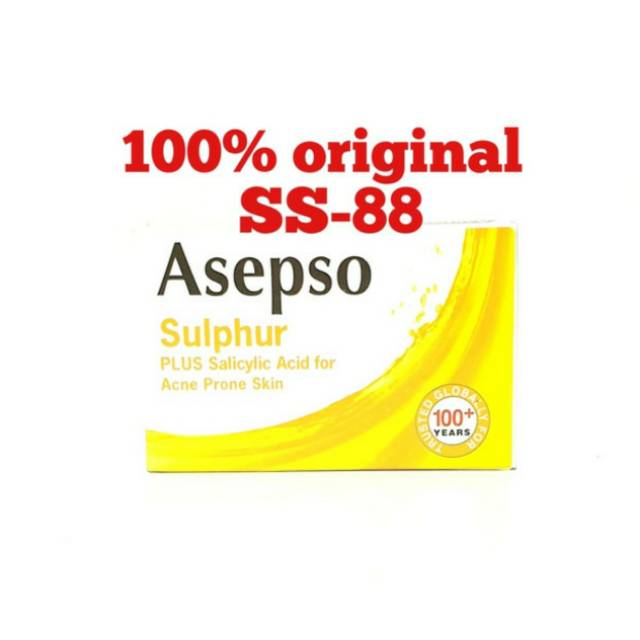 Jual SABUN ASEPSO ~ SULPHUR | Shopee Indonesia