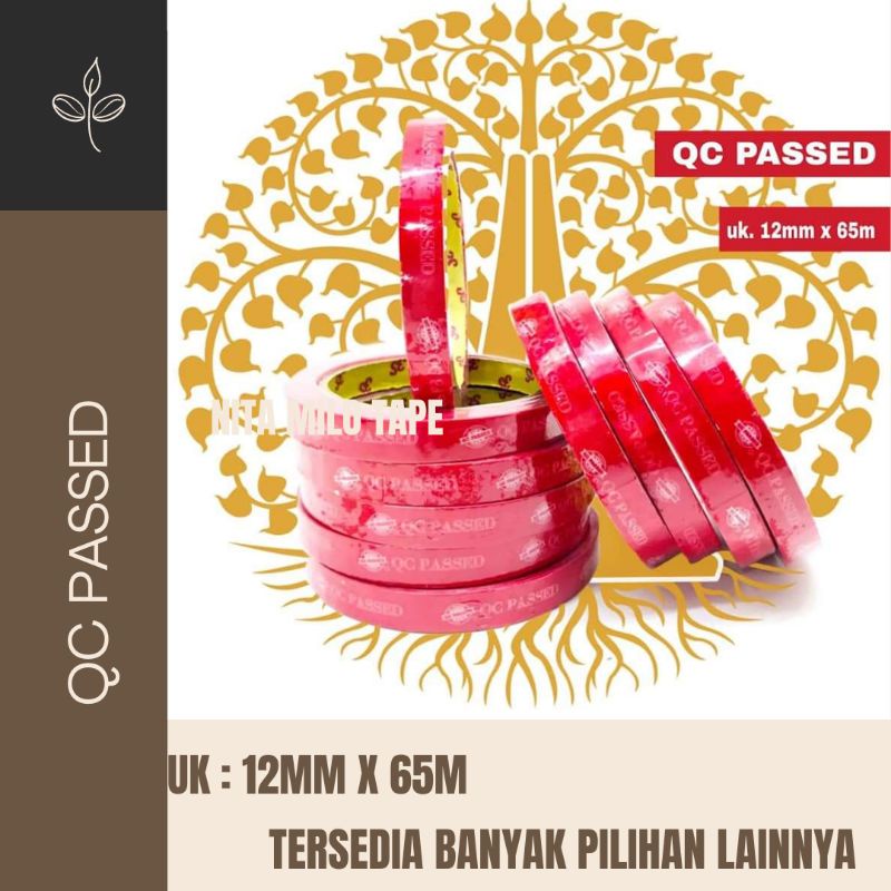 Jual Isolasi Tulisan QC Passed | Shopee Indonesia