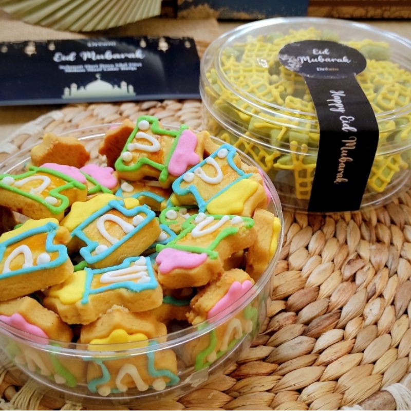 Jual Kue kering/ Cookies PREMIUM Lebaran Bentuk Masjid, Ketupat dll ...