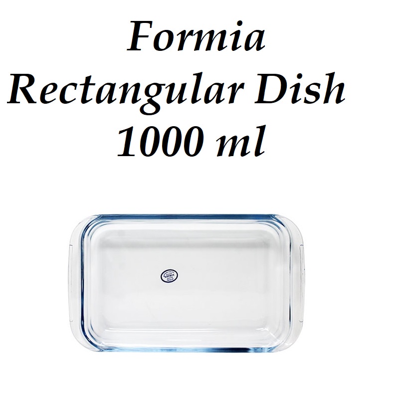 Jual Formia Loyang Kaca Rectangular 1000 ml FR876310 | Shopee Indonesia