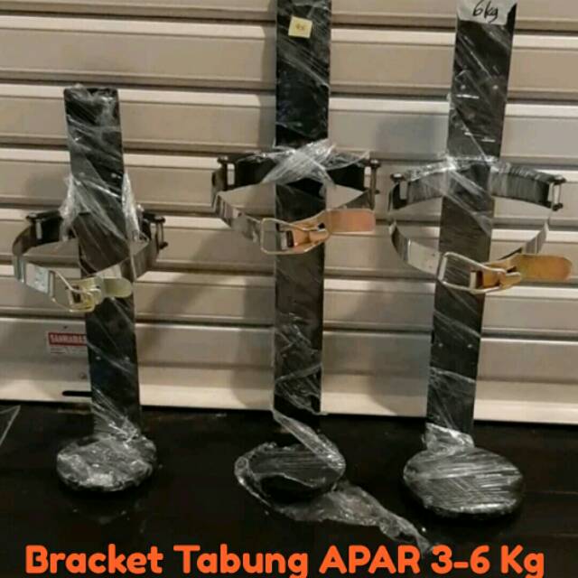 Jual Bracket tabung APAR Powder 3 sampai 6 Kg | Shopee Indonesia