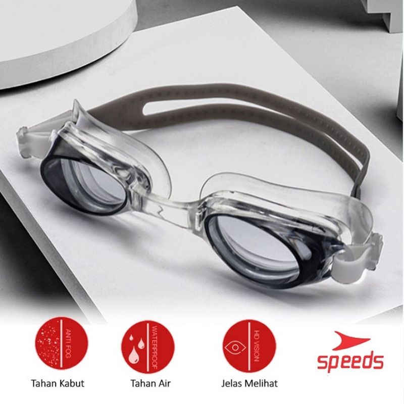 Jual Kacamata renang anak tanggung sampai dewasa kacamata renang pria wanita laki perempuan merk ...