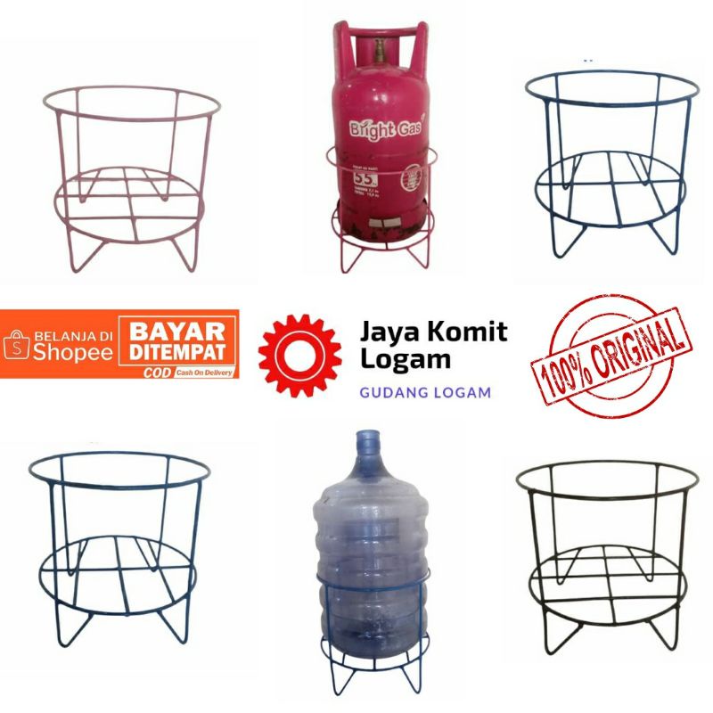 Jual RAK Serba Guna / Dudukan GAS 5,5 Kg Tempat Galon | Shopee Indonesia