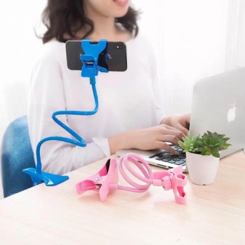 Jual LAZYPOD / LAZY POD 2 CLIPS PHONE HOLDER MODEL STAND JEPIT / HOLDER ...