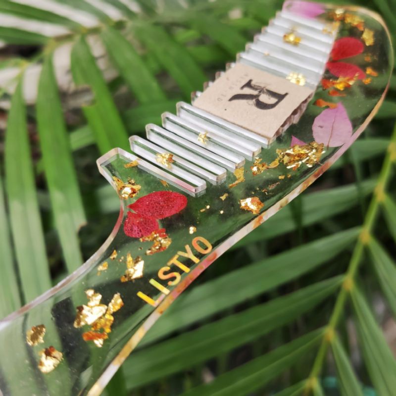 Jual SISIR RESIN ASTHETIC VOL. 2 Florish Comb Dried Flowers resin bunga ...