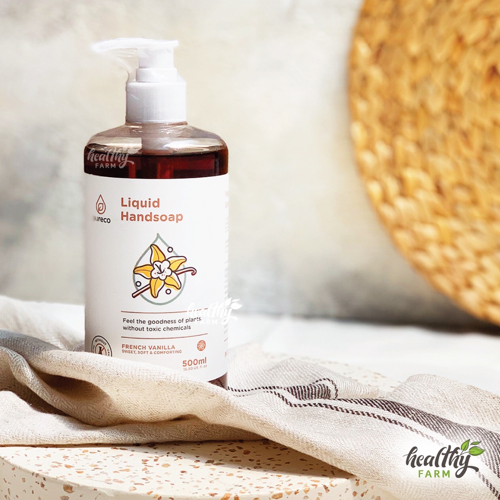 Jual Pureco Liquid Hand Soap Vanilla Sabun Cuci Tangan Pump 500ml ...