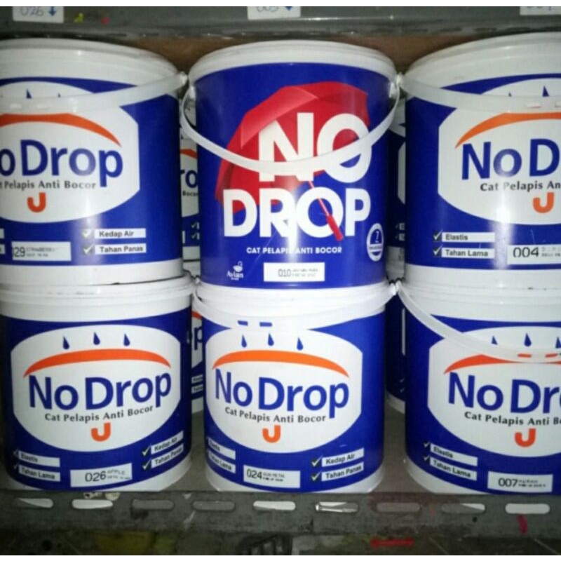 Jual No Drop Cat Pelapis Anti Bocor Putih/Warna @ 4 kg | Shopee Indonesia