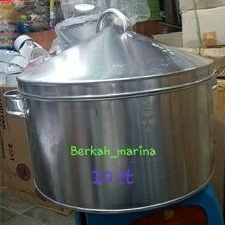 Jual dandang kukusan sumapan 10liter aluminium/ kelakat/ panci kukus ...