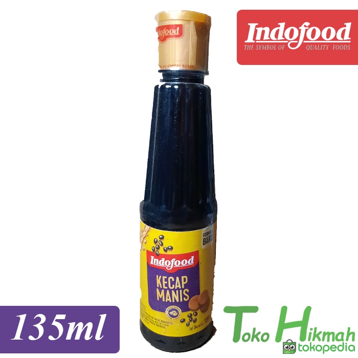 Jual Indofood KECAP MANIS 135ml BOTOL / Kecap Manis Indofood dibuat ...
