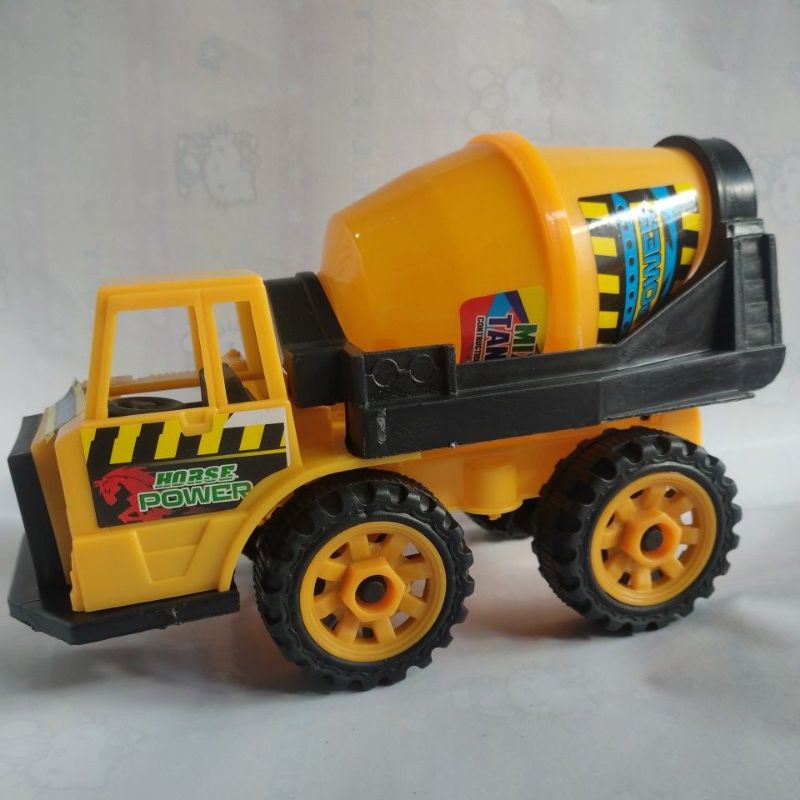 Jual TRUK MOLEN KUNING TRUK BULDOZER TRUCK BULDOSER KERUK MAINAN ANAK ...