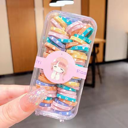 Jual [PRINCESS KESLI] 1 Box Ikat Rambut Karakter Anak Perempuan Elastis ...