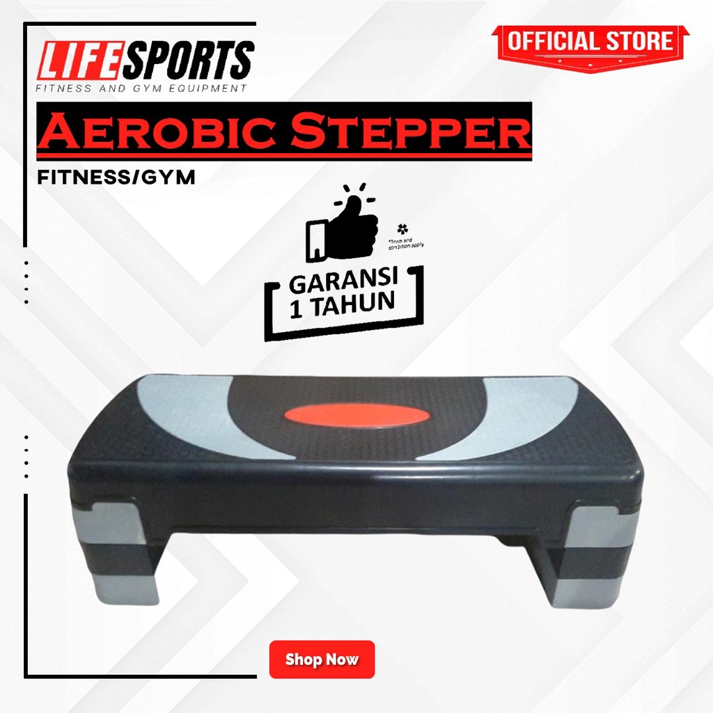 Jual LIFESPORTS - new alat kesehatan olahraga fitness gym aerobic step ...