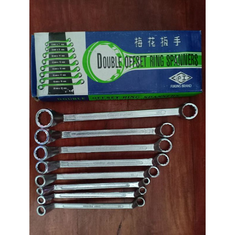 Jual Kunci Ring Set 8 pcs 6-22mm | Shopee Indonesia